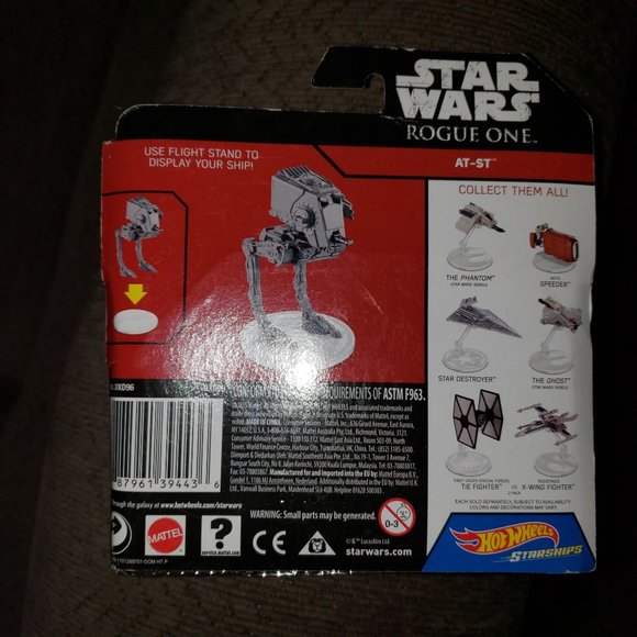 Hot Wheels | Toys | Hot Wheels Star Wars Atst Walker Rogue One Diecast ...